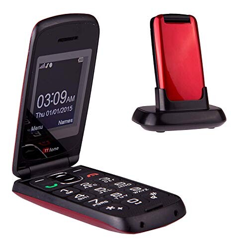 Venda - TTfone Star Big Button Simple Easy To Use Clamshell Flip Mobile ...