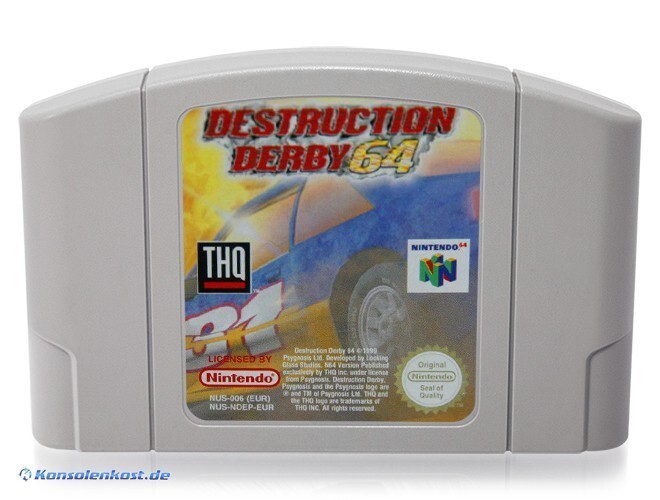 Venda - Jogo Usado N64 - Destruction Derby 64 (module) (used ...
