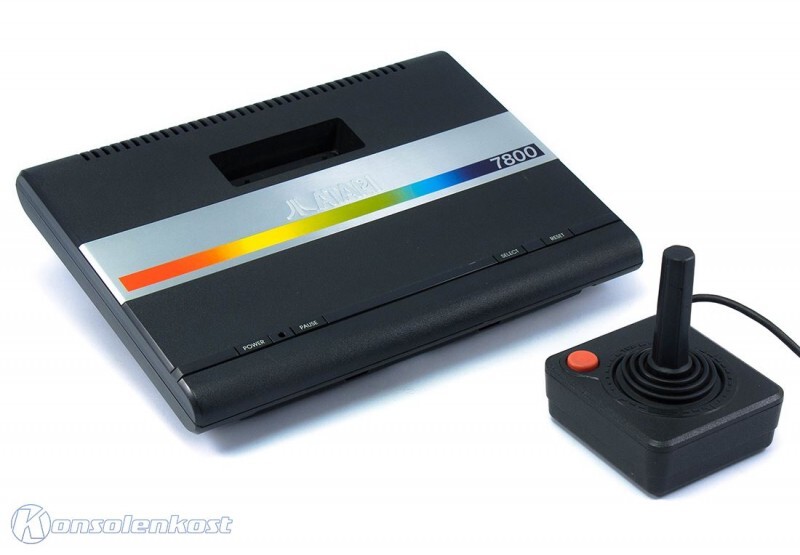 Venda - Atari 7800 - Console #Cinch / AV Video Mod + Original ...