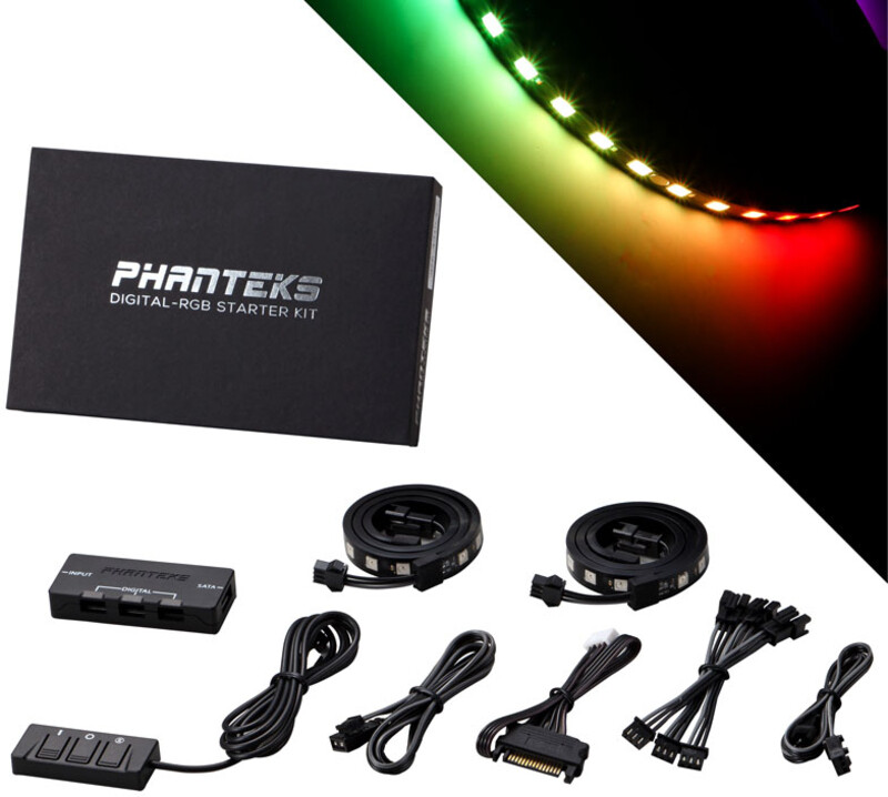 Venda - Kit Digital-RGB com Controlador e 2x LED-Strip | GameMarket.pt
