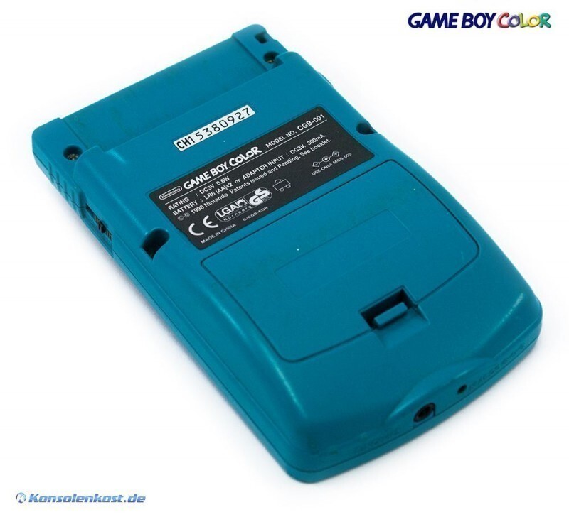 Venda - GameBoy Color - Console #Turquoise / Blue / Teal + Tetris (Used ...