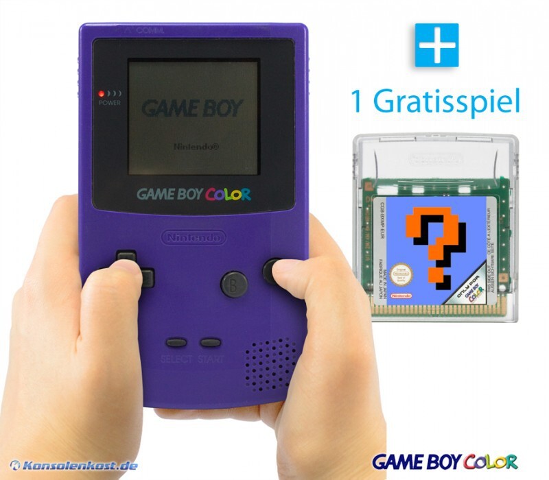Venda - GameBoy Color - Console #Purple/Grape + Free Game (Used ...